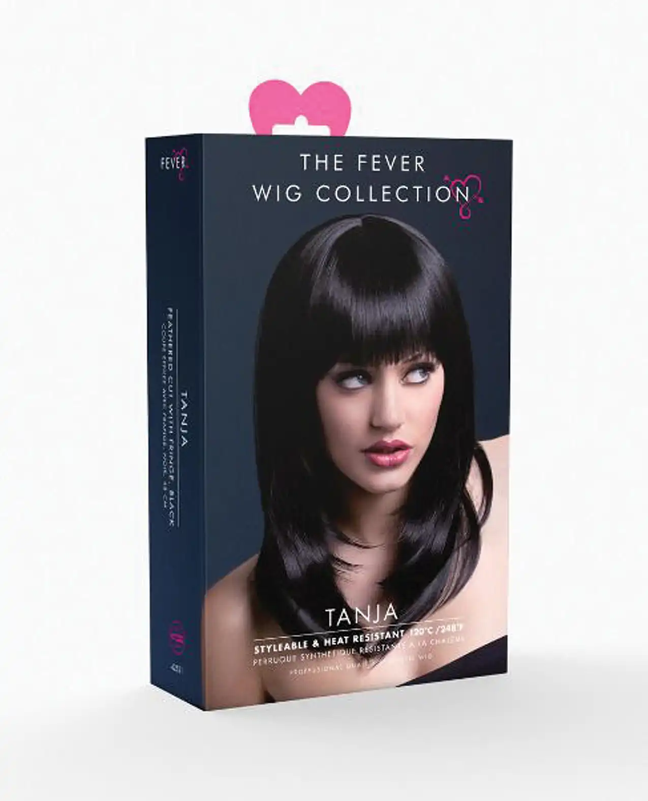 Smiffy The Fever Wig Collection Tanja - Black dressupcity.com
