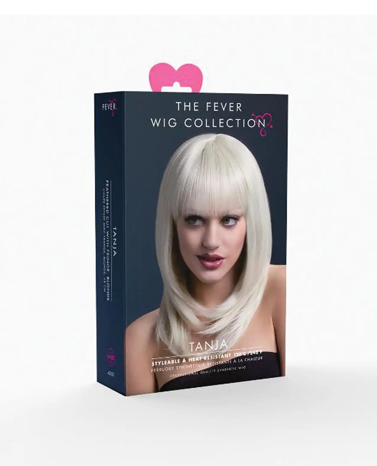 Smiffy The Fever Wig Collection Tanja - Black dressupcity.com